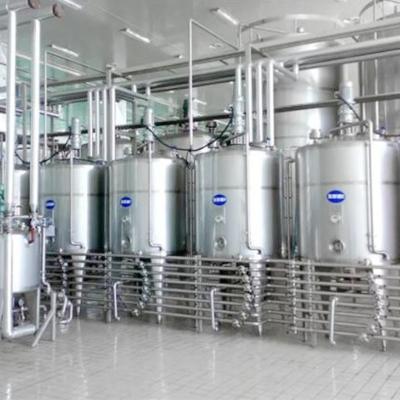 China 200TPD Turnkey UHT Milk Processing Line Full Auto Material Feeding for sale