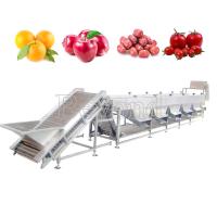 China Automatic Mango Washing Waxing Grading Machine For Fruit Processing for sale