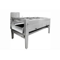 China SUS304 Automatic Mango Washing Machine Industrial Fruit Cleaning 1-40 T/H for sale