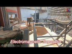 electromagnetic drum separator fully automatic slurry for kaolin quartz albite