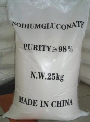 Cina Polvere solubile in acqua del sale del sodio di acido gluconico utilizzata nell'industria alimentare in vendita