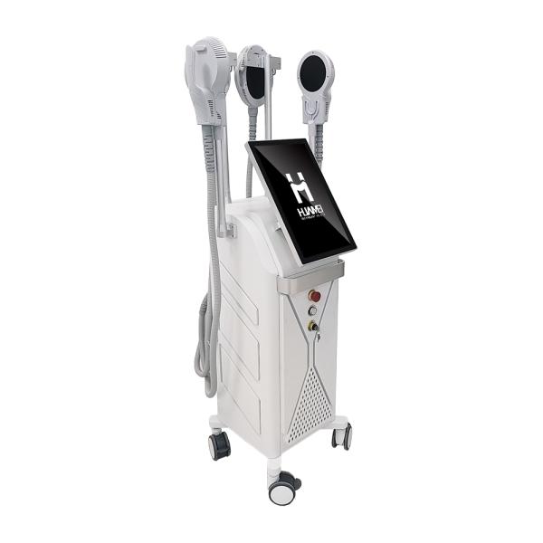 Quality RF EMS Body Slimming Machine 4 Handles Multi Area Treatment High Throughput for sale
