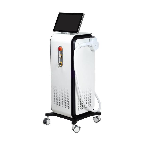 Quality Three Wavelength Diode Laser Hair Removal Machine 755 808 1064nm With Ice Cooling Smart Handle for sale