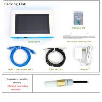 China Agricultural Planting Intelligent Controller RJ14 RJ45 Smart Master Controller With Touch Screen for sale