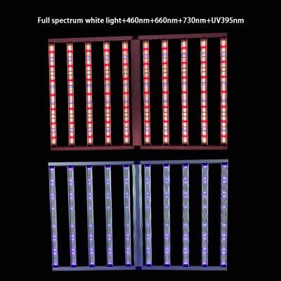 China 1100W UV IR Opvouwbaar LED-groeilamp Afstembaar Draagbare plantengroeilampen Te koop