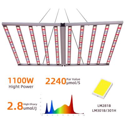 Cina 1100W Vertical LED Grow Light UV IR per il giardinaggio interno 5 anni di garanzia in vendita