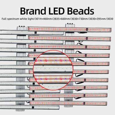 Cina 1200W Dimmabile regolabile luci di crescita a LED per serra interna in vendita