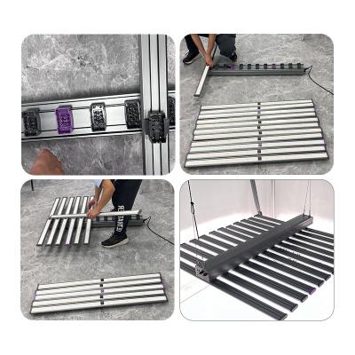 Cina 2 Canali Distaccabile LED Grow Light 1060W luci a LED dimmabili per la coltivazione di verdure in ambienti chiusi in vendita