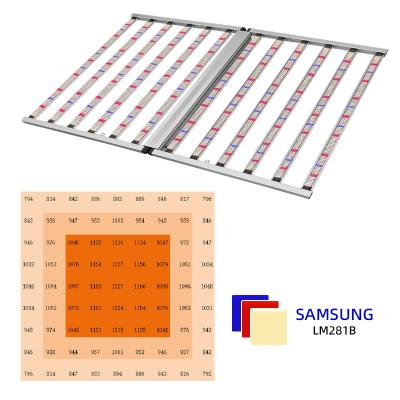 China Lâmpadas de cultivo LED dobráveis 1.1x2.4m 1000W Lâmpadas de cultivo LED Para plantas de interior for sale