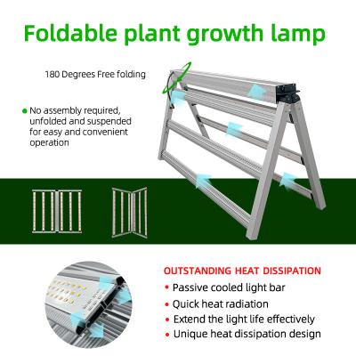 Cina 640W pieghevole LED Grow Light 1 Canale 4x4 LED Full Spectrum Grow Light in vendita
