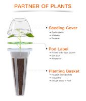 China Timer Function Enabled Intelligent Hydroponic Planter in White Powered by Electricity for sale