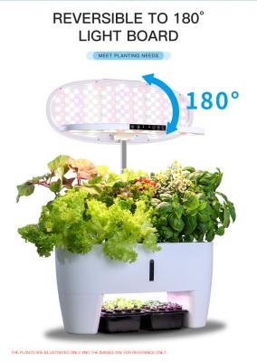 China LED-verlichtingssysteem en waterpomp Intelligente hydroponische planter voor eenvoudige binnenbouw for sale