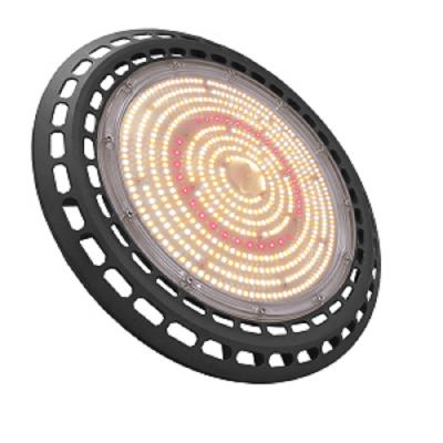 China AC100-240V Spanning Kas UFO Ronde 100W LED-groeilampen met 2,7μmol/J-efficiëntie for sale