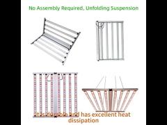 2 Channel Dimmable LED Grow Lights 900w Full Spectrum LED Light Panels UV Light For Growing Plants