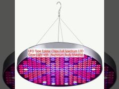 Aluminium lichaam materiaal Full Spectrum LED Grow Light 50w UFO Tuinbouw tonisch licht Zaadlamp voor optimale plantengroei
