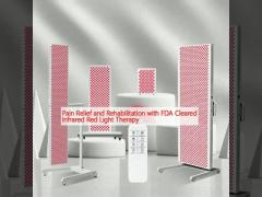 FDA goedgekeurd infrarood rood licht therapie paneel voor pijnverlichting en revalidatie 1050W golflengte 660nm en 850nm