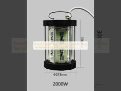 A melhor luz de pesca LED de 2000W para águas profundas, luz de pesca à prova d'água para barcos