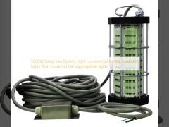 5000W Deep Sea Fishing Light Commerciële boot gemonteerde visaggregatie LED-visserijlamp