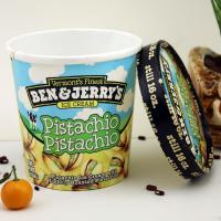 China 475ml Ice Cream Paper Cup With Lid for sale