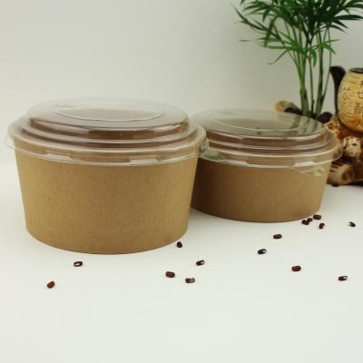 China Cuencos de ensalada de papel con tapa: polivalentes, elegantes y apilables en venta