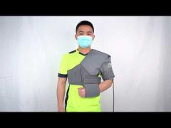 Large Coverage Gel Pack Cold Therapy Wrap With Intermittent Compression Portable