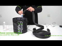 Electric Air Pressure Massage Dual Cold Compression System Full Leg Recovery