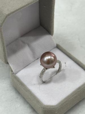 China Professional manufacturer Vintage 925 Silver Natural Freshwater Pearl Ring Daily Wear Classic Natural Freshwater Pearl Ring for sale