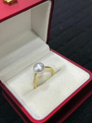 China High Quality Control vintage 925 silver pearl ring designer luxury Bulk 925 silver natural freshwater pearl ring for sale
