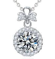 China Quality Choice Trendy Moissanite 925 Silver Pendant Necklace Everyday Wear Moissanite Perfume Bottle Pendant Necklace for sale