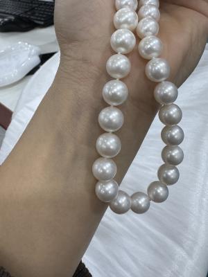 China Factory direct price Huge Pearl Necklace Certified White Pearl Necklace Freshwater Pearl Necklaces for sale
