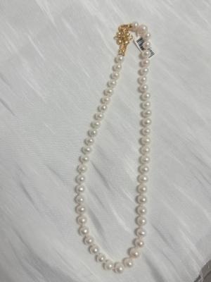 China Customized professional 9mm Freshwater Pearl Necklace Jewelry Classic Long Strand Pearls Bead Necklaces for sale