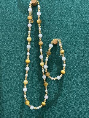 China Cheap Made in China Tiger Eye Stone Pearl Necklace Colorful Pearl Necklace Pearl Emerald Necklace for sale