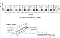 China Multitunnel greenhouse designed to maximize crop yield through controlled environment featuring strong frame and ventilation system for sale