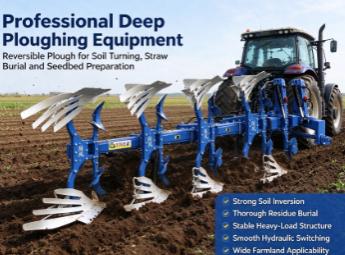 China Heavy Duty Plough Designed to Improve Soil Aeration and Water Retention Supporting Healthy Crop Growth and Higher Yields for sale
