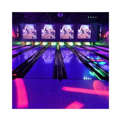 China Hot Sale Indoor String Bowling Machine Plastic Bowling Lanes and Pins Equipment Favored by Manufacturers at Best Prices for sale