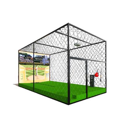 China Cheap Modern Indoor AR Experience Interactive Games Screen Baseball Simulator for sale