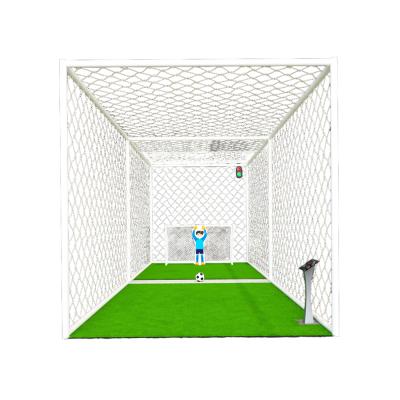 China Cheap Modern Football Field Simulation Simulator Indoor Football Robot Keeper for sale