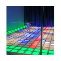 Quality Modern China LED Room Floor Interactive Room Game Light LED Jumping Grid Game for sale