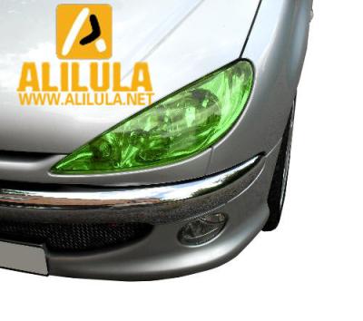 China Best selling protection lamp film self-adhesive green car vinyl headlight film for sale