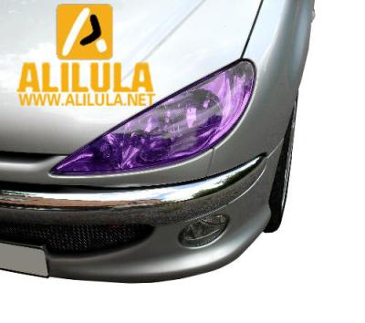 China High quality protection car light tint film purple lamp sticker in 0.3*10m for sale