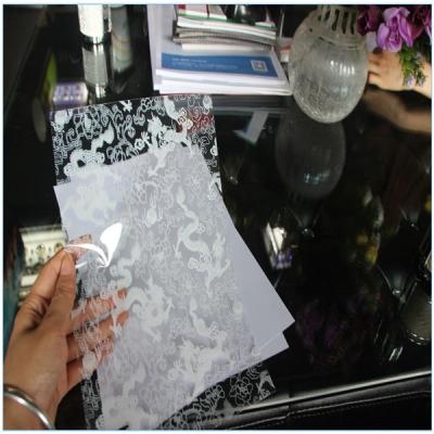 China High quality Self-Adhesive Feature decorative Frosted Window Film for sale