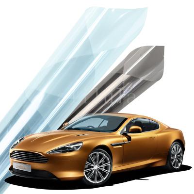 China High quality 2ply SRC plastic auto window metal tint film in 1.52*30m for sale