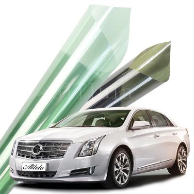 China High quality 2ply SRC plastic auto metal window tinting film in 1.52*30m for sale
