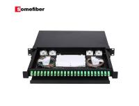 Quality 24-Core Rack Mount Fiber Optic Patch Panel for sale