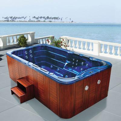 China Monalisa M-3337 swimming pool SPA hot tub USA Balboa intelligent swim pool Western style hot tub SPA outdoor mass for sale