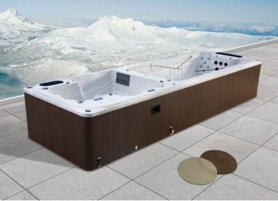 China Monalisa M-3373 outdoor swim SPA long rectangle swimming SPA pool for adults indoor whirlpool SPA tub swimming pool for sale