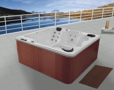 China Monalisa M-3312 square hot tub hydro massage bathtub intelligent USA Balboa control system swim SPA pool manufacturer for sale