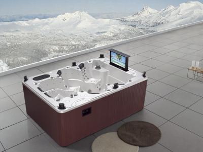 China Monalisa M-3333 whirlpool massage pool outdoor SPA hot tub swim hot tub SPA hot tub with TV swimming tub with DVD for sale