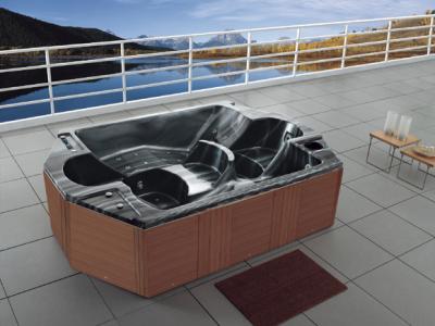 China Monalisa M-3339 whirlpool massage bathtub popular European style SPA hot tub swim SPA tub for 5 adults swimming SPA hot for sale
