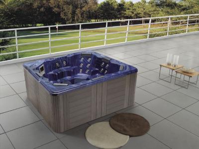 China Monalisa M-3340 square whirlpool outdoor SPA outdoor SPA hot tub hydrotherapy SPA aqua massage SPA tub deluxe massage for sale